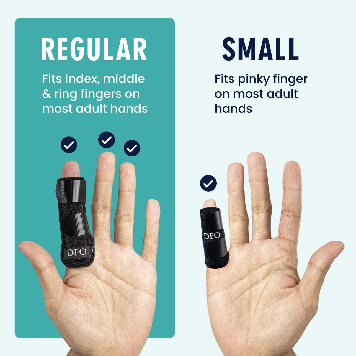 Padded Trigger Finger Splint (Regular Size) - 2 Count – Dr. Frederick's ...